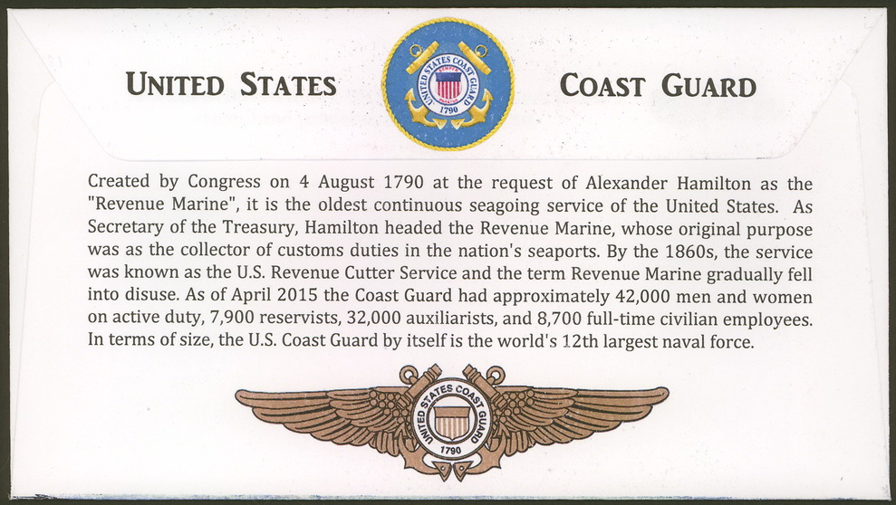 U.S. Sc. 5008 U.S. Coast Guard - FDCUSA [stamps 52158.1]