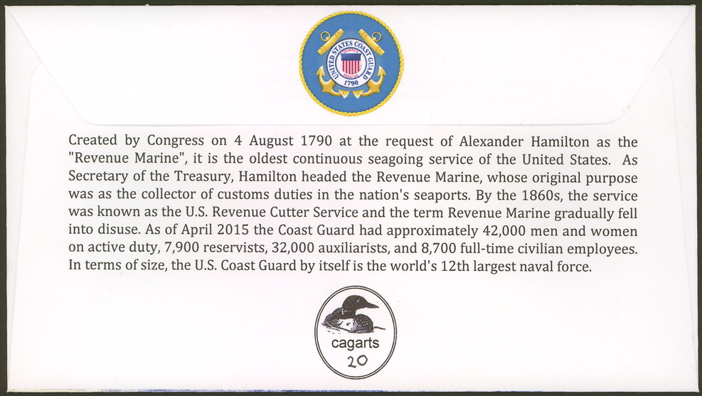 U.S. Sc. 5008 U.S. Coast Guard - FDCUSA [stamps 52158.1]